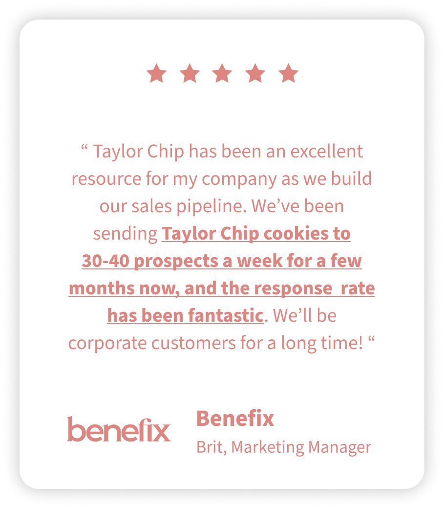 Taylor Chip | Delightfully Perfect Cookies